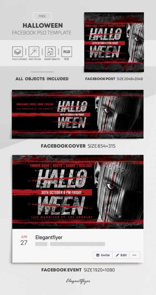 35+ Free Facebook Templates for Photoshop - adlibweb.